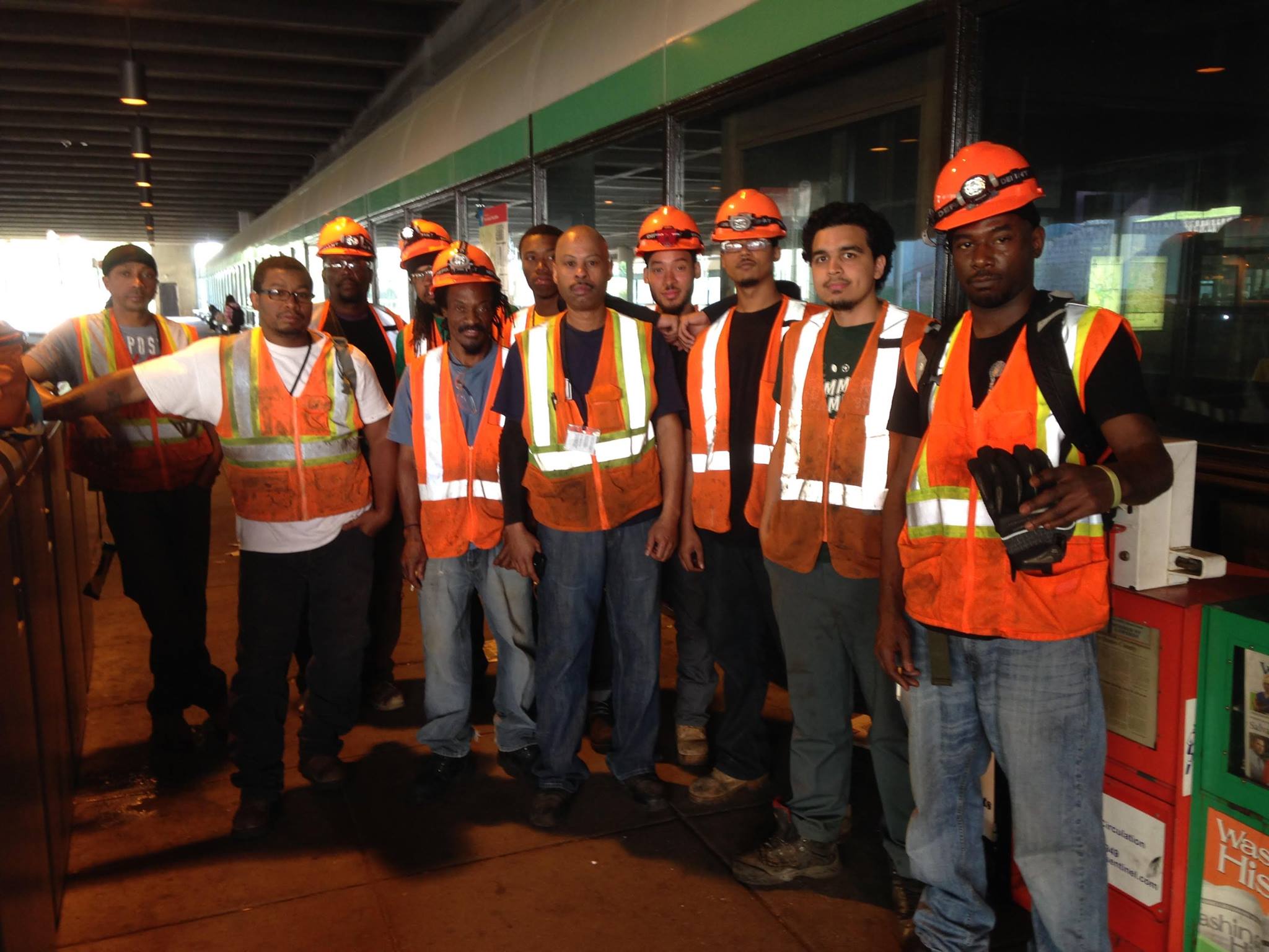 wmata night crew photo - G.W. Peoples